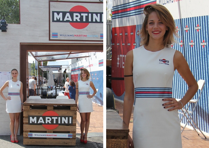 Top Hostess per Williams Martini Racing - BeA Models